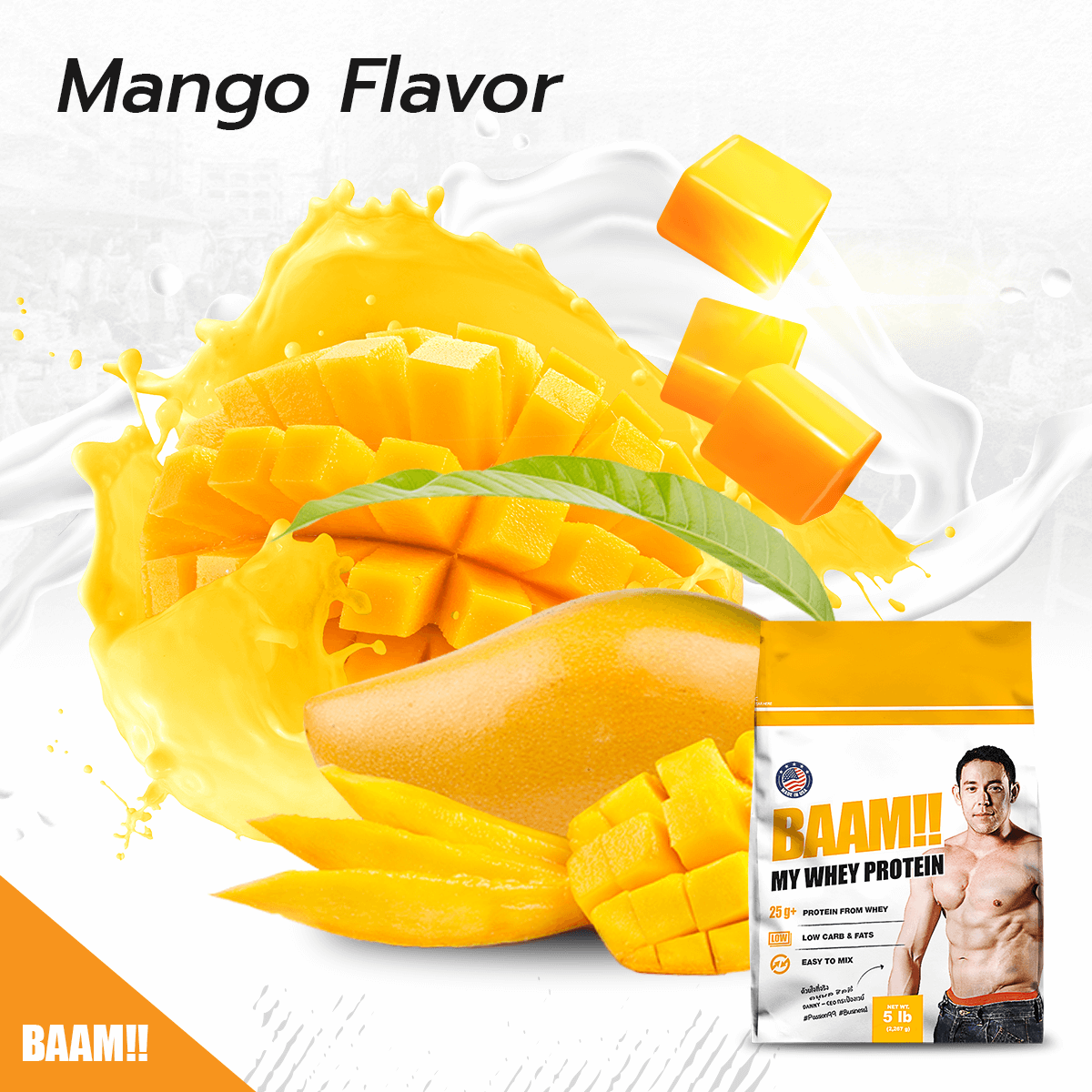 เวย์โปรตีน นมเย็น ชาไทย ชามุก รสแปลกใหม่ มีเฉพาะที่ ฟิตเวย์ Whey ...